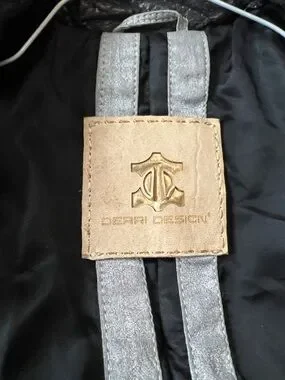 Derri Design | Jackets & Coats | Black Leather Trench Coat | Poshmark